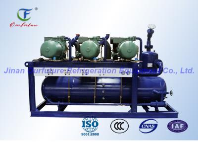 China Screw Compressor Unit , Blast Freezer Commercial Condensing Units for sale