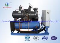 China R22 Fusheng Screw Type Compressor Rack Unit For Walk-in Freezer for sale