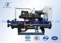 China Commercial Blast Freezer Water Cooled Chiller , Refrigeration Compressor Rack for sale