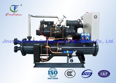China Commercial Blast Freezer Water Cooled Chiller , Refrigeration Compressor Rack for sale