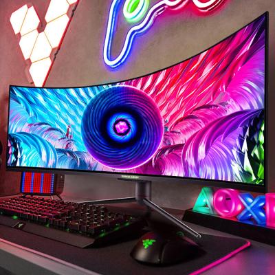 China 49-Inch Curved 1500R 165Hz IPS LCD Monitor with 1ms Response Time FreeSync Support DCI-P3 99% SRGB for sale