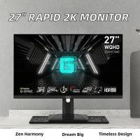 China 27-Inch Widescreen Gaming Monitor 2K IPS Panel with 1080p Resolution 136% SRGB HD Interface Flat Rapid Design for PC for sale