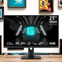 China 27-Inch Widescreen Gaming Monitor 2K IPS Panel with 2560x1440 136% SRGB HD Interface Rapid Design for PC Flat Design for sale