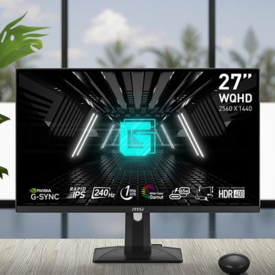 China 27-Inch Widescreen Gaming Monitor 2K IPS Panel with 2560x1440 136% SRGB HD Interface