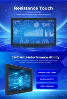 China 17 Inch Embedded Touch Display Industrial Panel PC with Capacitive Touch Screen New USB Interface System Computer for sale