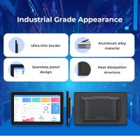 China All-In-One 10.4/12.1/13.3 Inch Capacitive Touch Industrial Android/Windows Single Board COM LAN Wall-Mounted Rugged PC Panel for sale