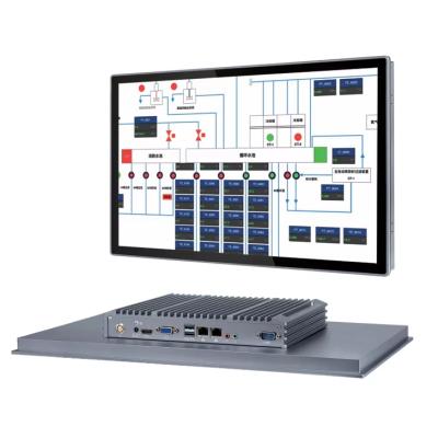 China New 10.4 Inch Industrial Panel PC with Capacitive Touch Screen Embedded USB Interface System Computer 4:3 Aspect Ratio for sale