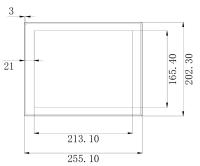 China New 10.4 Inch Industrial Panel PC with Capacitive Touch Screen Embedded USB Interface System Computer 4:3 Aspect Ratio for sale