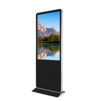 China Floor Standing 43 49 55 Inch Android Video Lcd Advertising Player Kiosk Vertical Totem Digital Touch Signage Display for sale