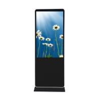 China Floor Standing 43 49 55 Inch Android Video Lcd Advertising Player Kiosk Vertical Totem Digital Touch Signage Display for sale