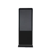 China Floor Standing 43 49 55 Inch Android Video Lcd Advertising Player Kiosk Vertical Totem Digital Touch Signage Display for sale