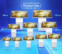 China 43 50 Inch Floor Standing Interactive  Kiosk 4k Full Hd Self Service Screen Display Digital Signage Information Kiosks for sale