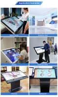China 43 50 Inch Floor Standing Interactive  Kiosk 4k Full Hd Self Service Screen Display Digital Signage Information Kiosks for sale