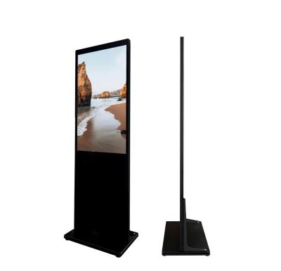 China Custom Indoor Floor Standing Digital Signage Kiosk 1080p Hd Quality Lcd Screen Advertising Video Picture Display Player for sale