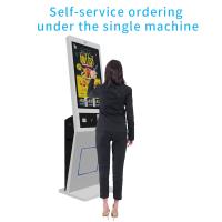 China Supermarket & Hotel Self-Service Terminal Payment Kiosk Vertical Touch Screen Ordering Machine with SDK Function for sale