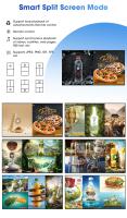 China Indoor Wall Mounted Lcd Touch Screen Advertising Monitor Screen Display Digital  Screen for Restaurant for sale