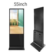 China 43 55 65 75 Inch Lcd Screen Indoor Display 55 Inch Digital Signage Computer Android Vertical Advertising Machine for sale