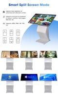 China 32-50 Inch Indoor Smart Video Advertising Kiosk with LED and TFT Non-Touch Screen Floor Stand Interactive Mall Information for sale