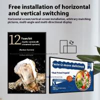 China Smart Touch Advertising Display 43/55/65/75/85 Inch Wall-Mounted Floor-Standing for Indoor Use with 1-Year Warranty for sale