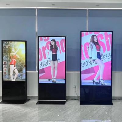 China 65-Inch Smart Video Wall LCD Indoor Vertical Advertising Display OEM SDK Function Infrared Touch for Subways Elevators Shopping for sale