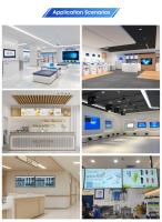 China 32-Inch Smart Touchable LCD Advertising Display Board for Self-Service Business Wall Mounted for Restaurant Retail Store for sale