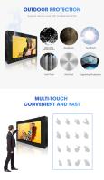 China Hot Sale Wall-mounted 21.5 Inch 1920x1080 Lcd Screen Digital Display Outdoor Advertising Lcd Digital Signage Display for sale
