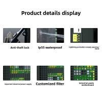 China Custom Processing Outdoor High Brightness IP65 Waterproof 43-65inch Floor-Standing LCD Display Screen Digital Signage SDK Text for sale