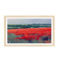 China Wholesale Price Intellint 43/55/65 Inch Wood Digital Photo Frame 1080p Wifi NFT MP3 Touch Screen Display Art Museum Gallery US for sale