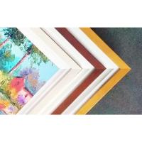 China Wholesale Price Intellint 43/55/65 Inch Wood Digital Photo Frame 1080p Wifi NFT MP3 Touch Screen Display Art Museum Gallery US for sale