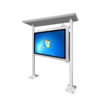 China 86-Inch Outdoor Custom LCD Double Sided Nanotouch Digital Signage Screen IP65 Retail Store Advertising Education Video Elevator for sale