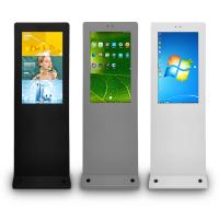 China 32 Inch All-In-One Outdoor Waterproof Advertising Display Touchable Vertical Computer Screen for Retail Store Use for sale