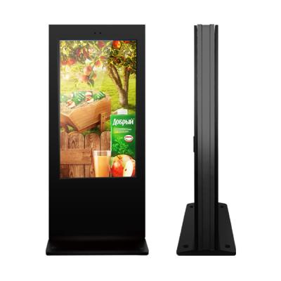 China Factory Direct 65-Inch LED Touchable Outdoor Digital Poster Advertising Display for Video & Media Elevator and Subway Use for sale