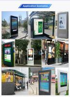 China 65/75/86 Inch Outdoor Smart Kiosk Lcd Digital Signage Display Screen Waterproof Floor Standing Touch Screen for Advertising for sale