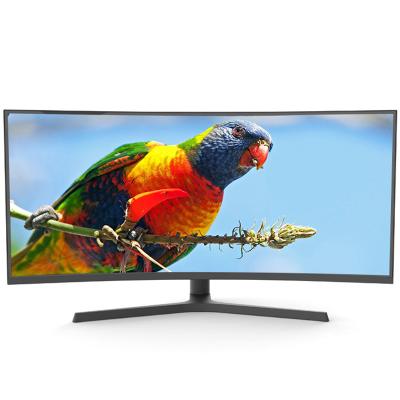 China New 34/49 Inch 4K 144Hz Curved ASV Gaming Monitor with Fish Screen for Desktop Use for sale