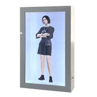 China 75/86/98 Inch 3D Digital Human Display Cabinet Holographic Indoor OEM AI Voice Dialogue TFT Innovative Hologram Equipment for sale