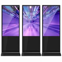 China OEM 55-Inch Touch Vertical Advertising LED Video Wall LCD Media Stand Indoor SDK Function Easy Floor Installation 1 Year for sale