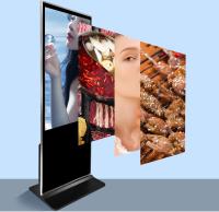 China OEM 55-Inch Touch Vertical Advertising LED Video Wall LCD Media Stand Indoor SDK Function Easy Floor Installation 1 Year for sale