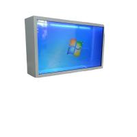 China Direct Supply From Manufacturer 32-Inch LCD Transparent Display Cabinet for Jewelry Touch Interactive Video Display Cabinet for sale