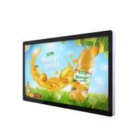 China Shopping Mall Indoor Lcd Advertising Display Wall Mount 55 65 Inch Android Digital Signage Capacitive Touchscreen for sale