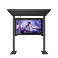 China 98-Inch Outdoor Digital Signage Display Video Player LCD Non-Touch Screen IP65 Rated Retail Store Advertising Elevator Media for sale
