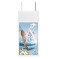 China 2-Sided Hanging Monitor Lcd High Brightness Window Digital Signage Display Screen Advertising Kiosk for sale
