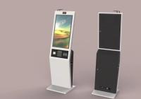 China Floor Standing 21.5 Inch Touch Screen All-in-One Machine, Hospital Queue & Number Calling Self-Service Terminal for sale