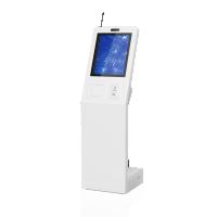 China Floor Standing 21.5 Inch Touch Screen All-in-One Machine, Hospital Queue & Number Calling Self-Service Terminal for sale