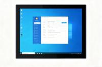 China 17 Inch Dustproof Embedded Industrial HMI Touch Panel for sale