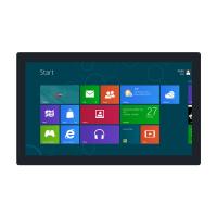 China 23.6 Inch Pure Flat Front Industrial Touch Screen Monitor 10 Point Multi Touch IP65 Dustproof for sale
