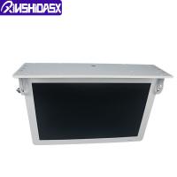 China 19 Inch Front Foldable Vehicle Monitor, Android LCD Advertising Screen, Ceiling Media Player for Bus, Shuttle Bus and Taxi for sale