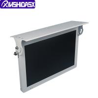 China 19 Inch Front Foldable Vehicle Monitor, Android LCD Advertising Screen, Ceiling Media Player for Bus, Shuttle Bus and Taxi for sale