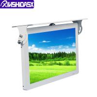 China 19 Inch Front Foldable Vehicle Monitor, Android LCD Advertising Screen, Ceiling Media Player for Bus, Shuttle Bus and Taxi for sale