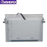 China 19 Inch Front Foldable Vehicle Monitor, Android LCD Advertising Screen, Ceiling Media Player for Bus, Shuttle Bus and Taxi for sale