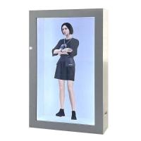China Commercial Lighted Clear Glass Display Rack With Safety Lock, Multi-Layer Transparent Showcase For Cosmetic Products, Handcrafts, Ornaments, Great For Shop Counter And Exhibition Booth for sale